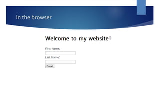 Introduction to Web Development | PPTX