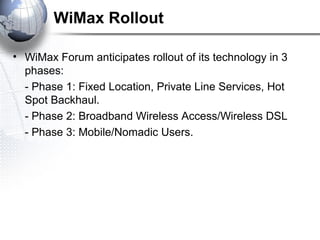 Introduction to WiMAX | PPT