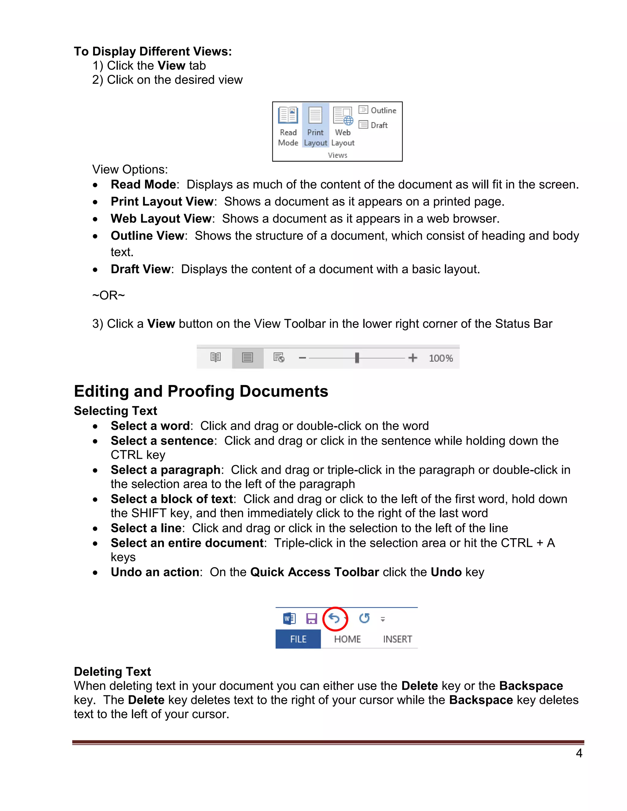 Introduction to-word-2016 | PDF