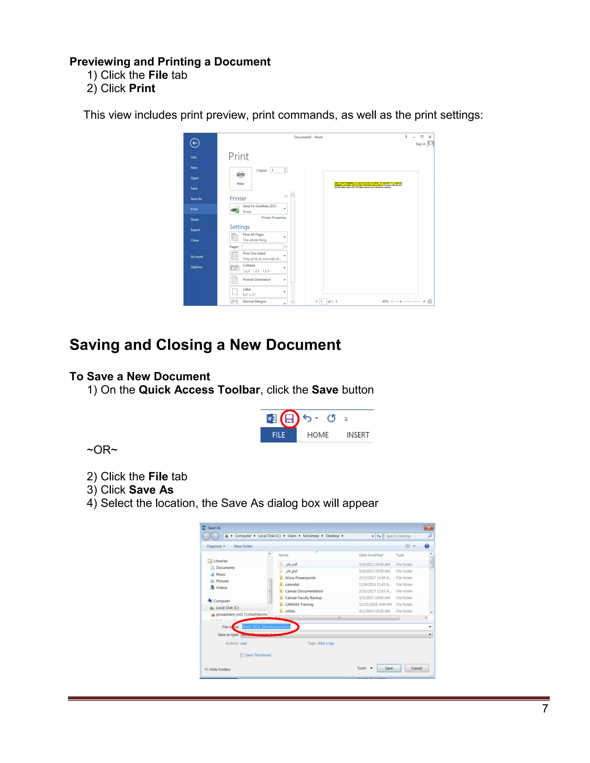 Introduction to-word-2016 | PDF