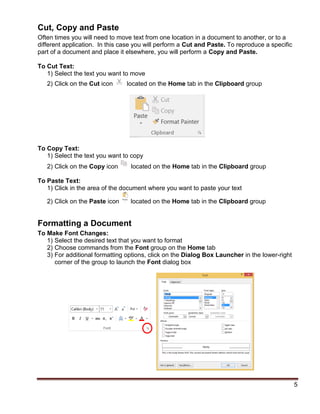Introduction to-word-2016 | PDF