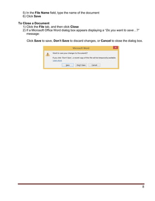 Introduction to-word-2016 | PDF