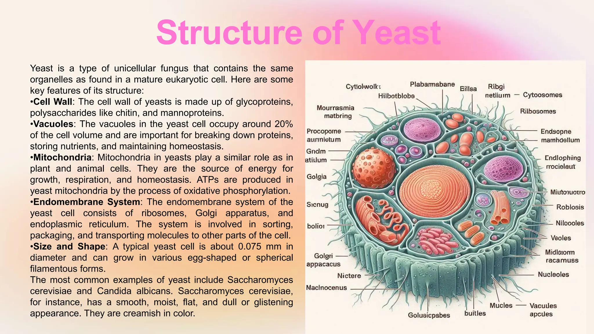 Introduction to Yeast ppt.pptx structure of yeast | PPTX