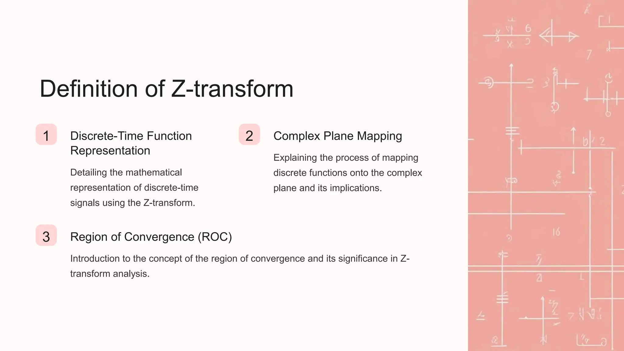 Introduction to Z-transform, Methodology and application | PPT