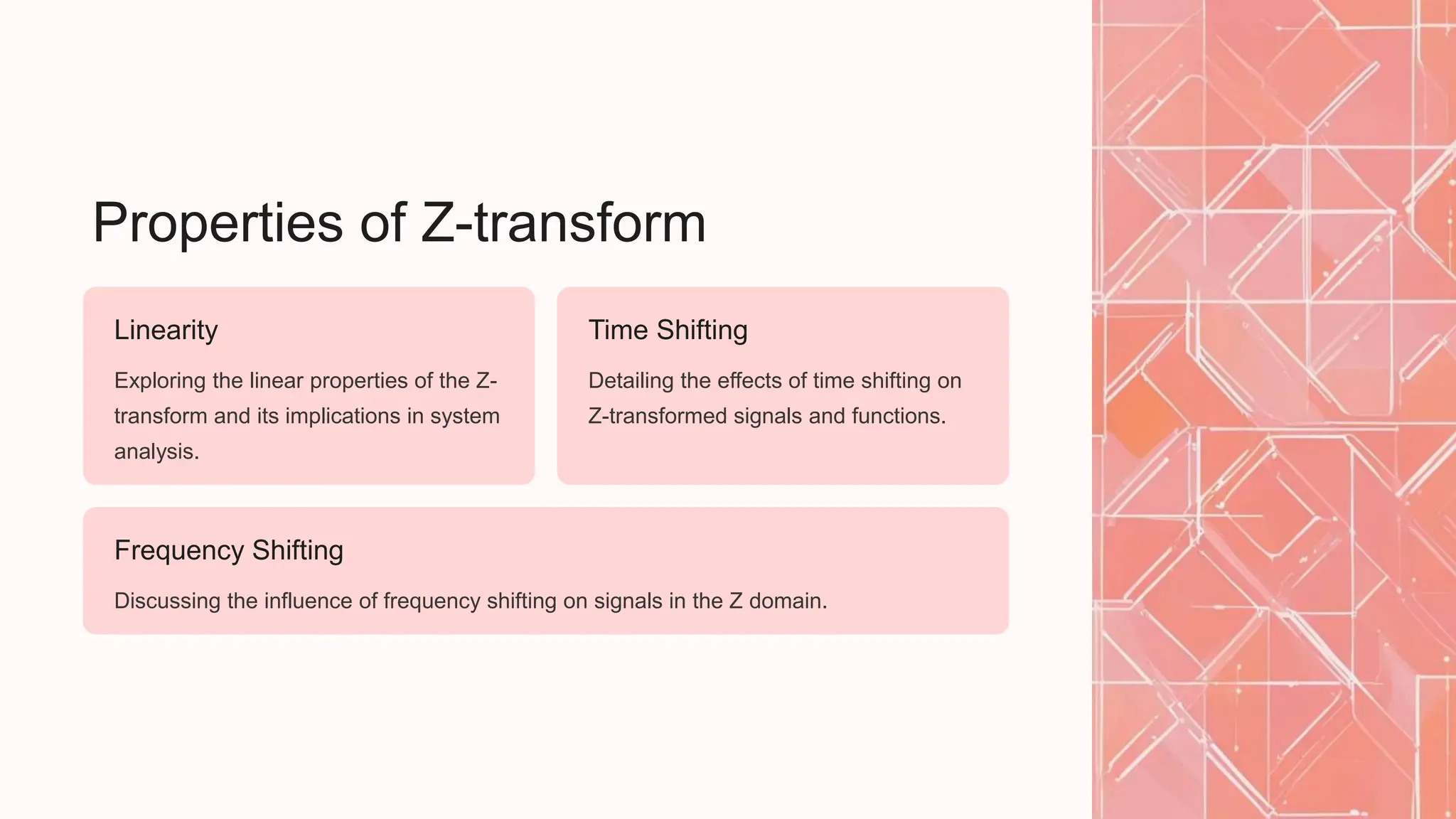 Introduction to Z-transform, Methodology and application | PPT