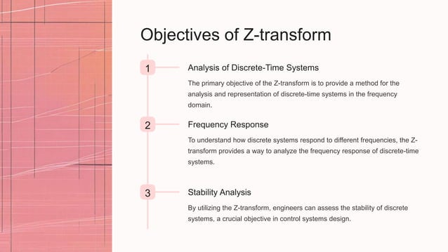 Introduction to Z-transform, Methodology and application | PPT