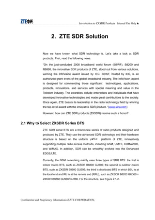 Introduction to-zxsdr-products-gsm | PDF