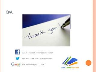 Introduction to Total Library Solution- TLS | PPTX