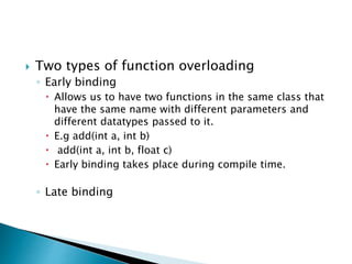 Introduction to Java -unit-1 | PPTX