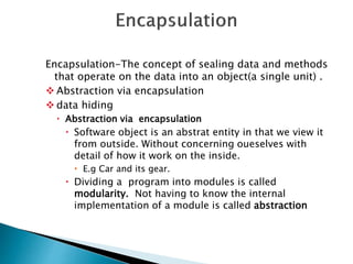 Introduction to Java -unit-1 | PPTX