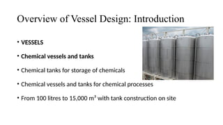 Introduction -Chemical vessel design.pptx