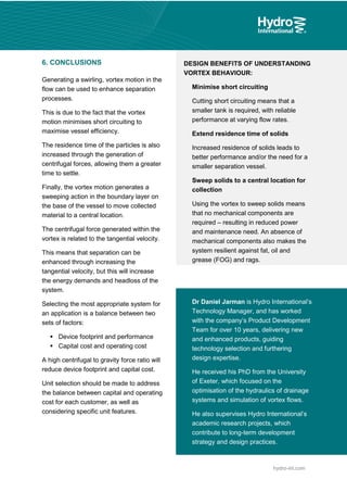 An introduction to vortex-flows and their implications on solid-liquid ...