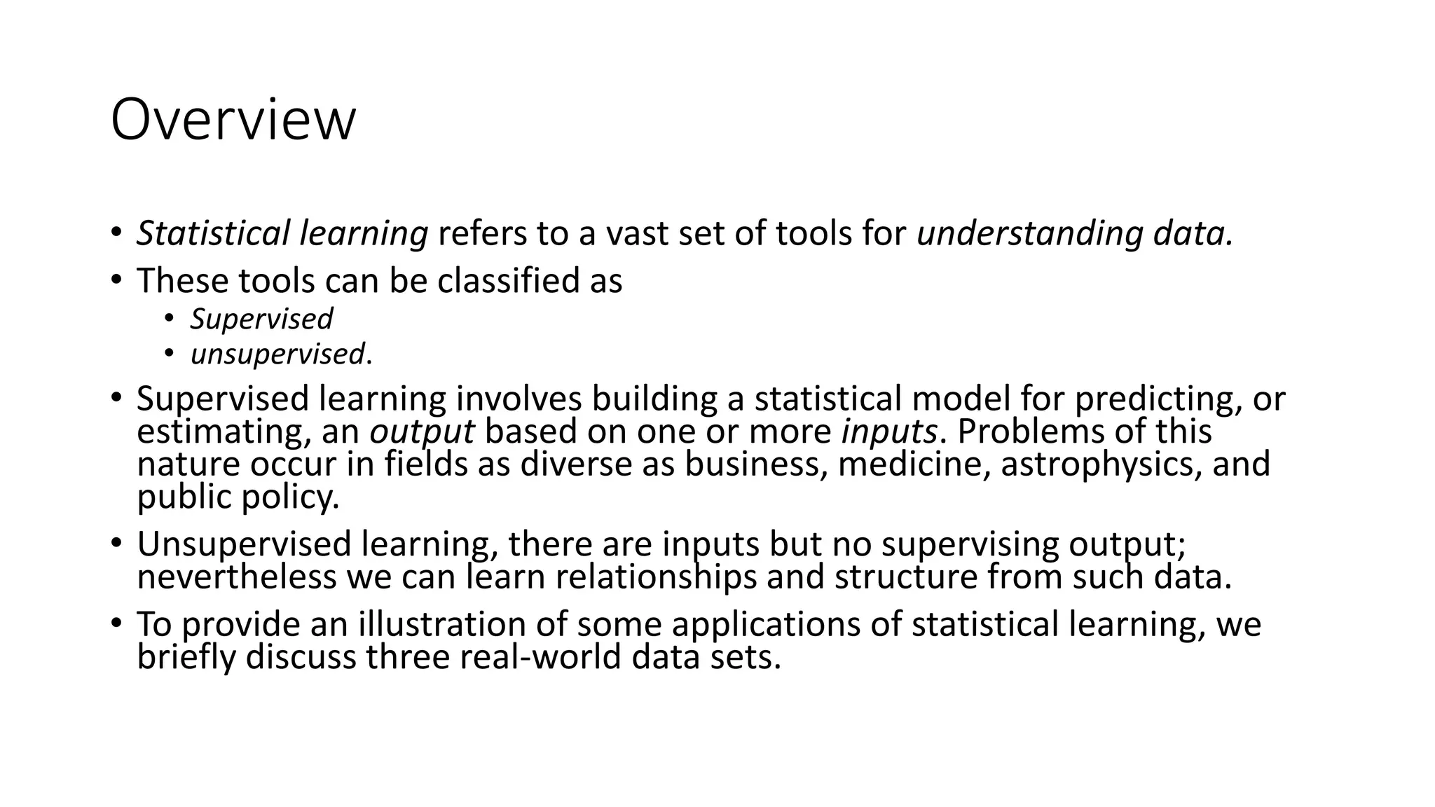 Machine Learning | PPTX