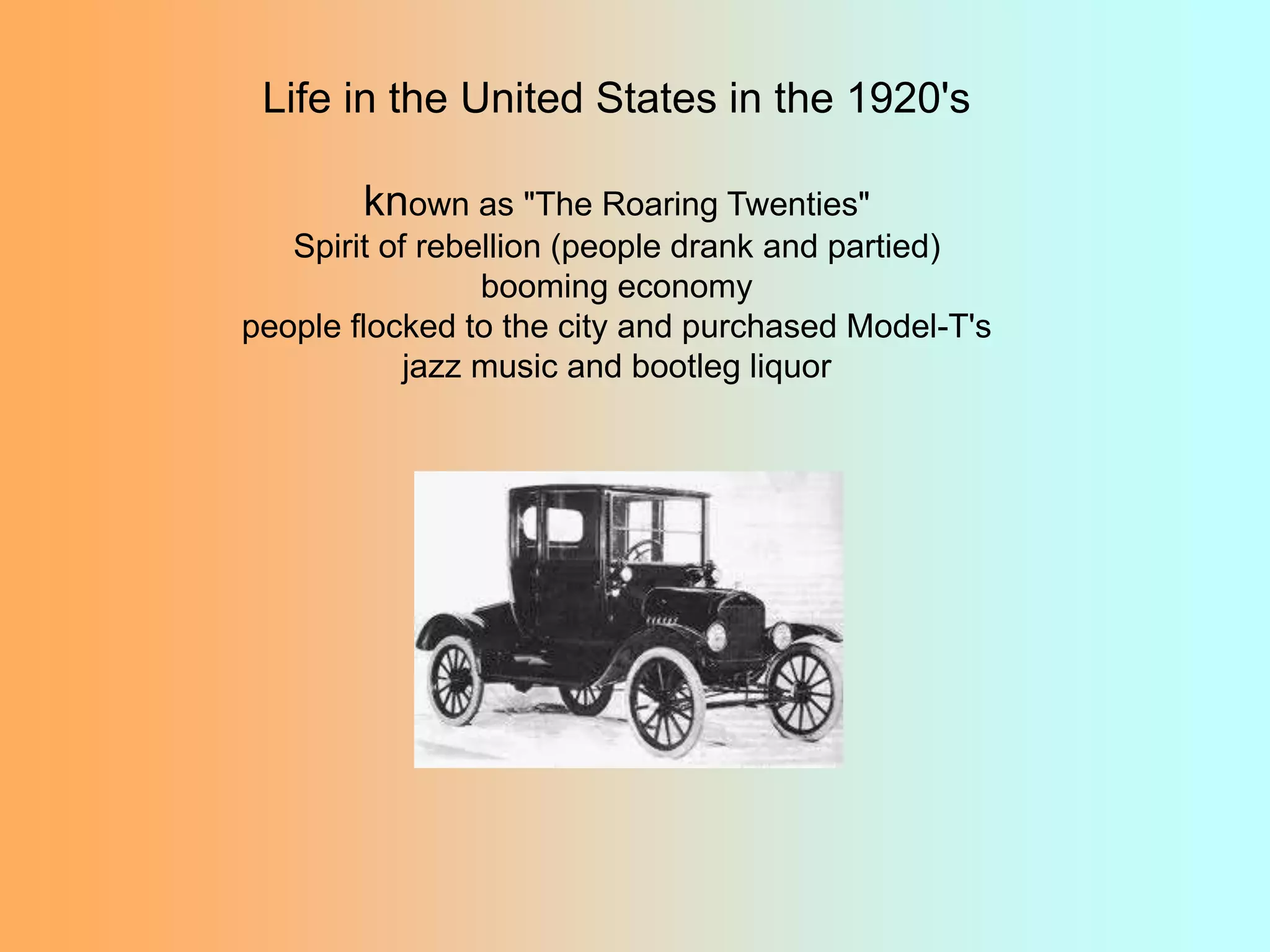 The Great Gatsby Introduction - Cornell Notes | PPTX