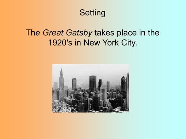 The Great Gatsby Introduction - Cornell Notes | PPTX