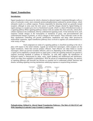 Signal Transduction | PDF