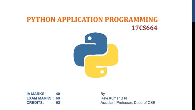 Introduction To The Python Pptx Programming Languages Computing