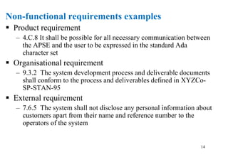 INTRODUCTION to software engineering requirements specifications | PPT