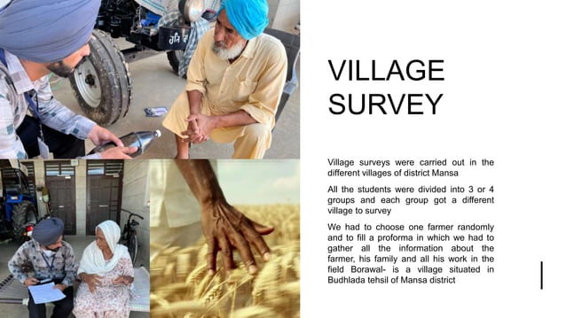 RAWE( Rural Agriculture Work Experience ) report presentation | PPTX