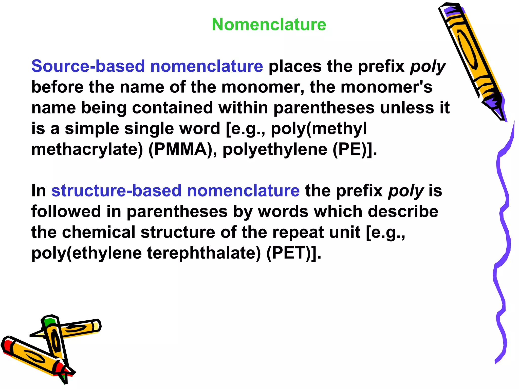 Polymer Chemistry | PPT