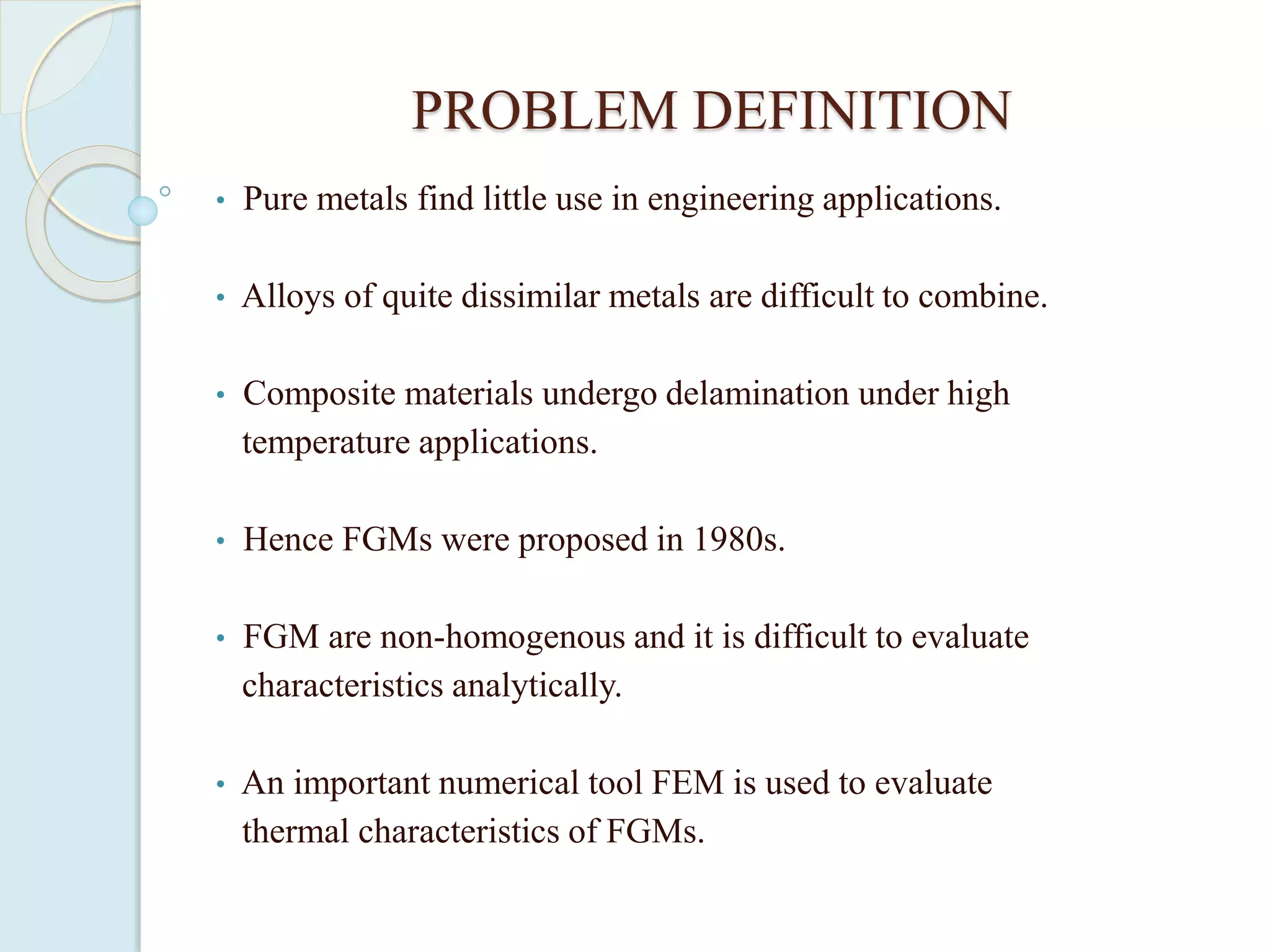 Thermal analysis of FGM plates using FEM method | PPTX
