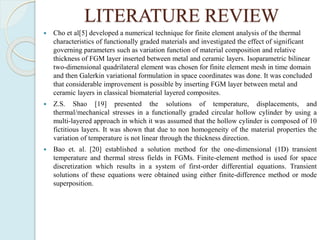 Thermal analysis of FGM plates using FEM method | PPTX