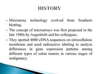 MICROARRAY | PPTX
