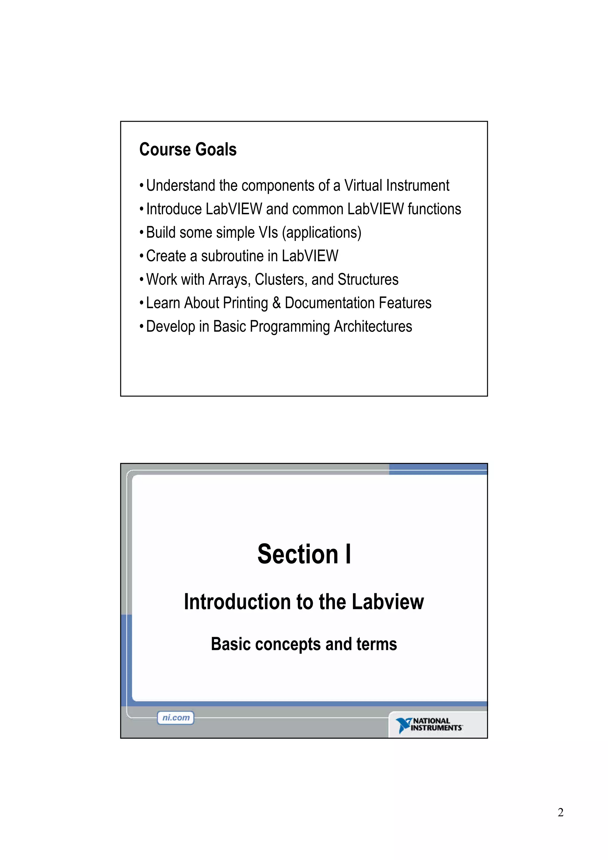 Introduction%20to%20 labview | PDF