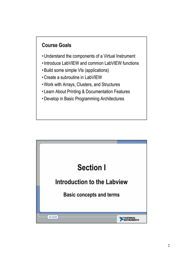 Introduction%20to%20 labview | PDF
