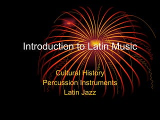 Introduction to Latin Music | PPT