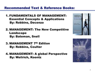 Introduction to Management | PPT | Executive Leadership & Management ...