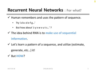 Introduction For seq2seq(sequence to sequence) and RNN | PPTX
