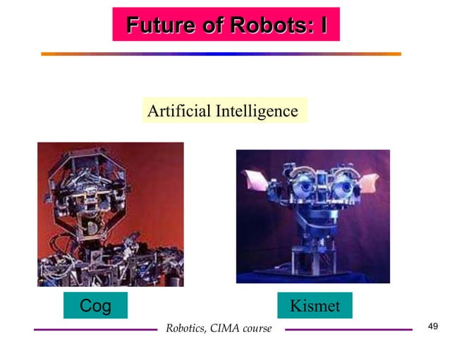 Introduction2 of robotics and its types _VY.ppt | Robotics | Technology & Computing