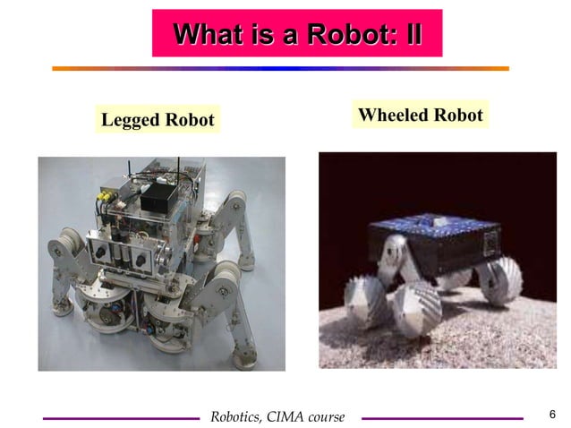 Introduction2 of robotics and its types _VY.ppt | Robotics | Technology & Computing