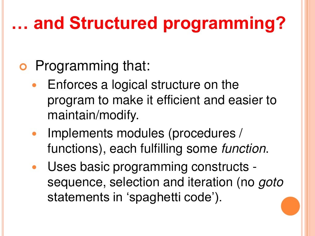 structured programming Introduction to c fundamentals structured programming Introduction to c fundamentals