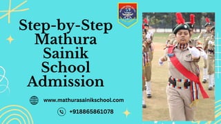 Step-by-Step Mathura Sainik School Admission | PPTX