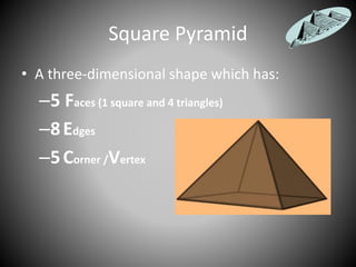 Introduction 3D shapes | PPTX