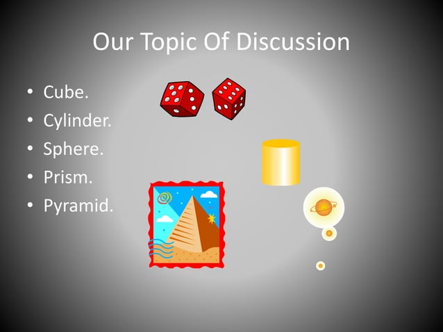 Introduction 3D shapes | PPTX