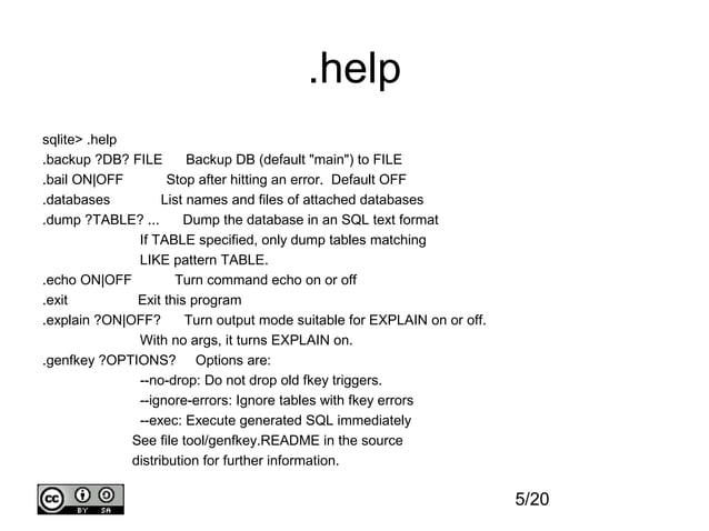 Introduction4 SQLite | PPT