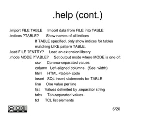 Introduction4 SQLite | PPT