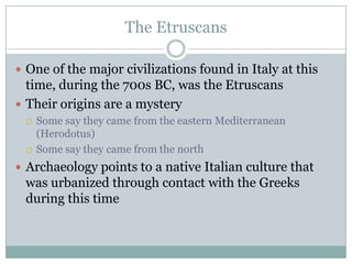 Overview of Roman History | PPTX