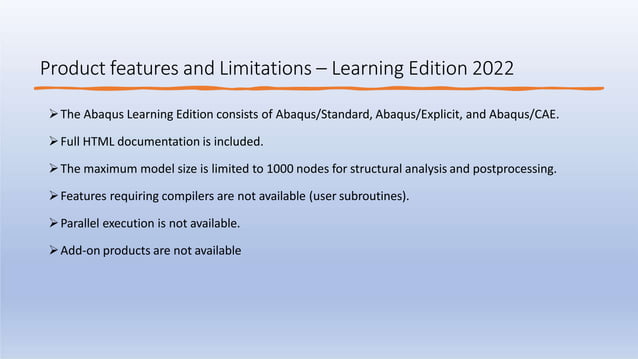 introduction to abaqus and analysis of plane truss | PPTX | Computing | Technology & Computing