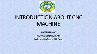 INTRODUCTION ABOUT CNC MACHINE with G Code and M Code.pptx