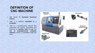 INTRODUCTION ABOUT CNC MACHINE with G Code and M Code.pptx