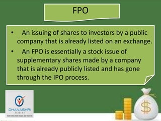Introduction about FPO | PPTX