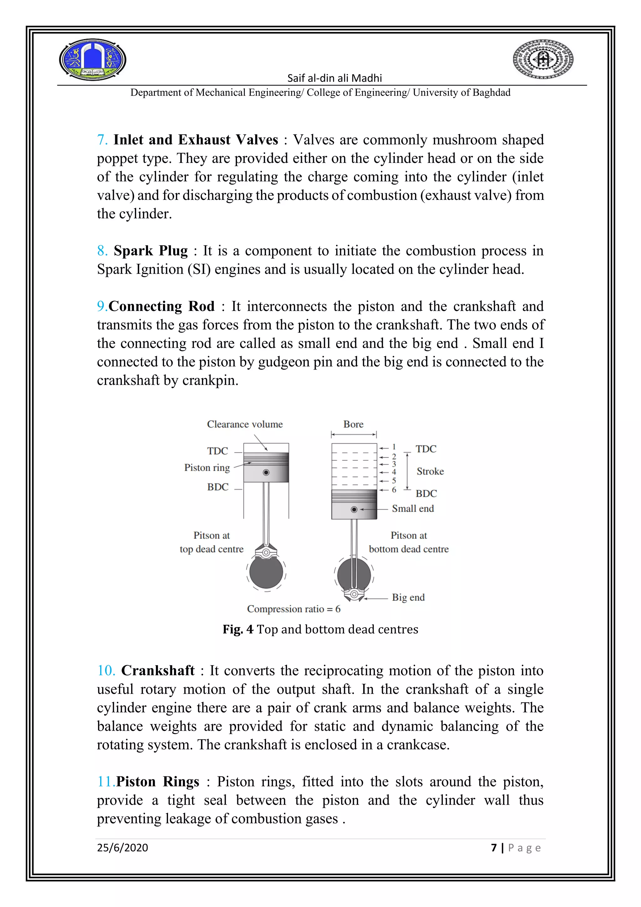 Introduction about i.c engine | PDF