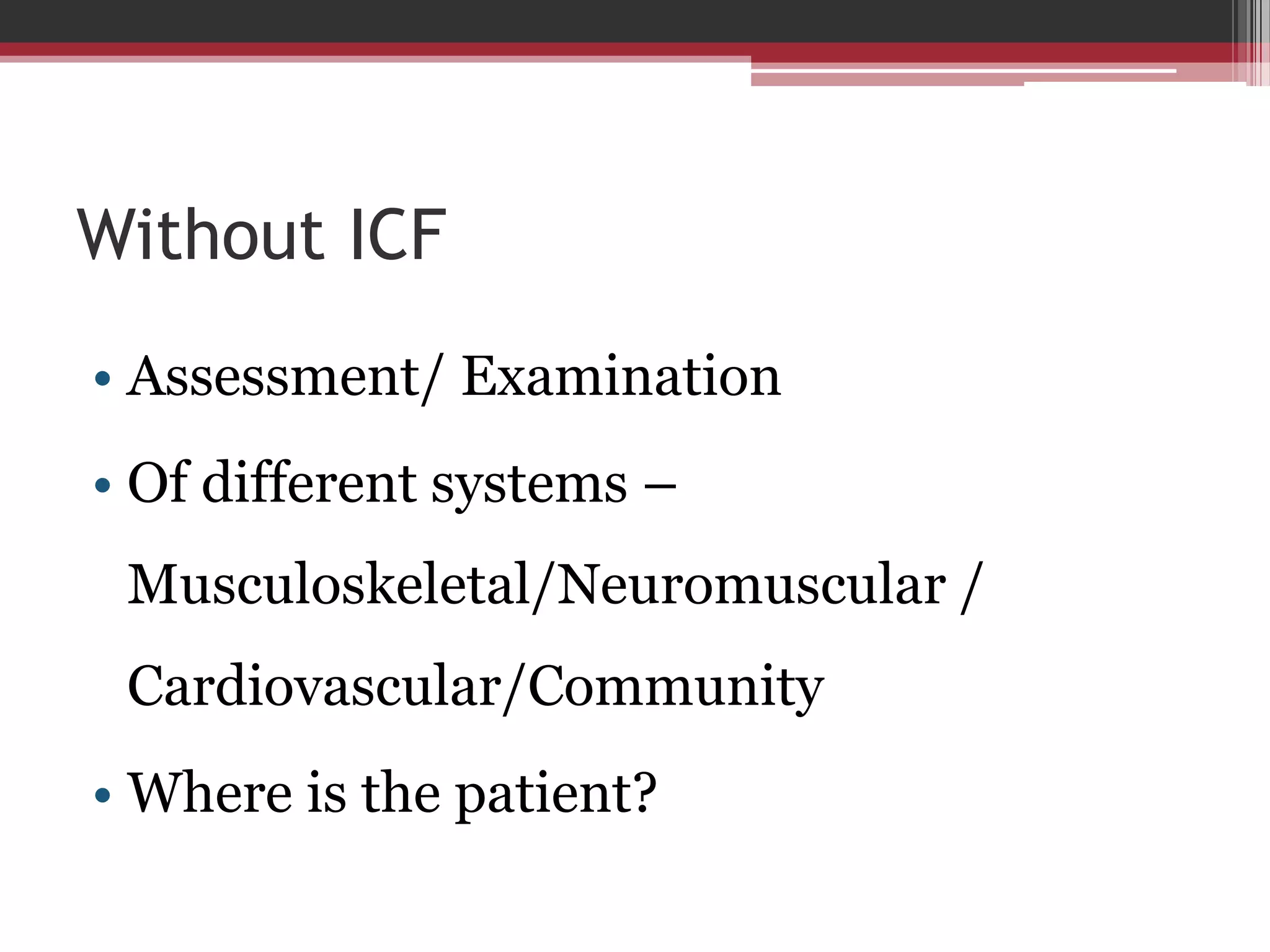 Introduction about ICF | PDF