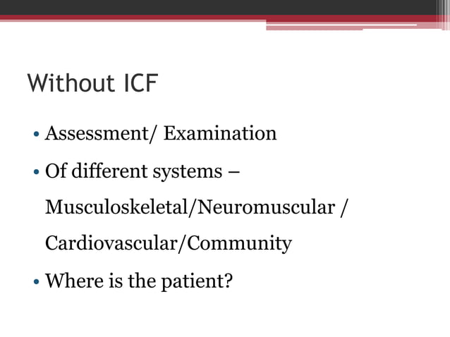 Introduction about ICF | PDF