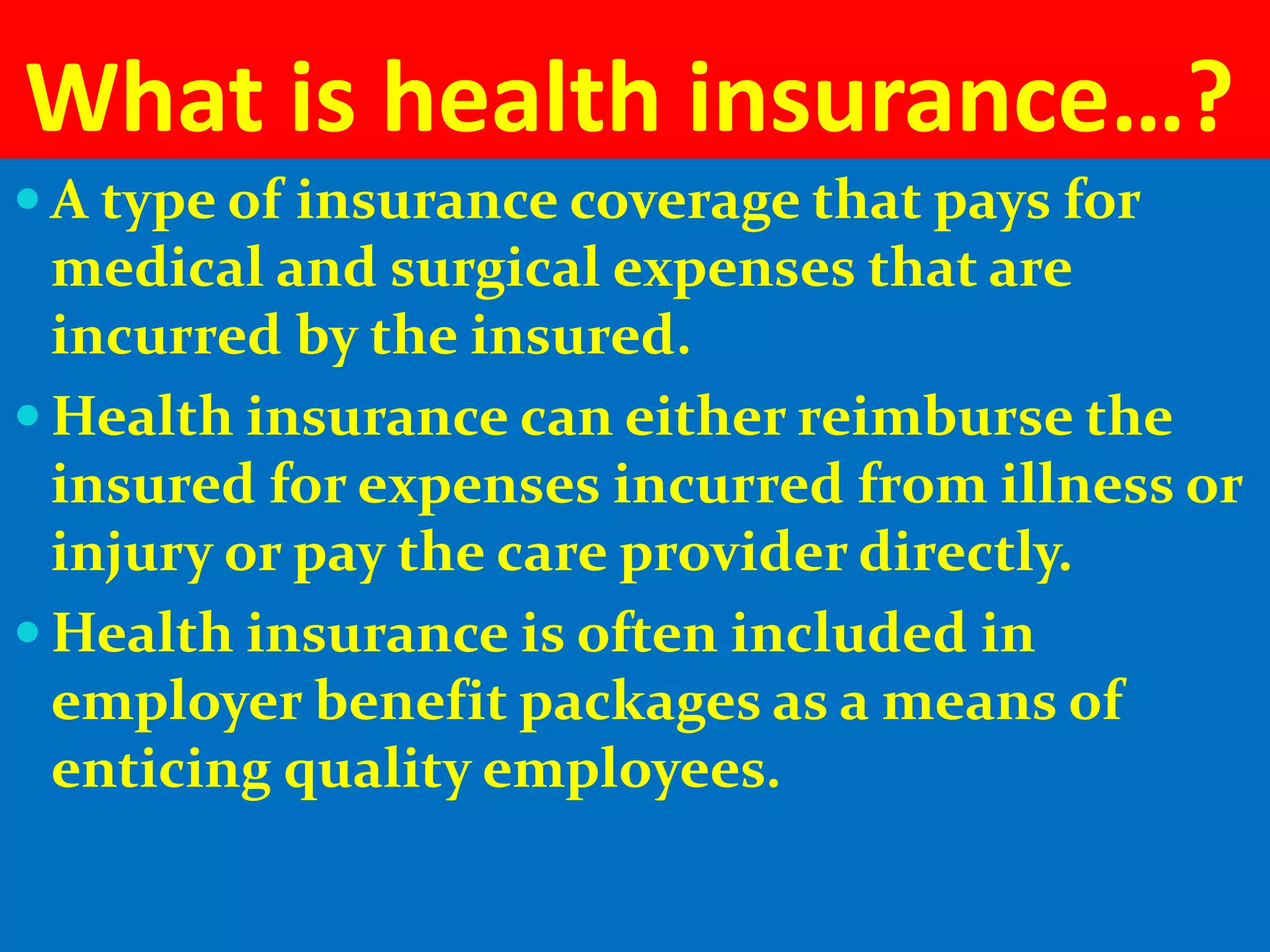 Introduction about insurance | PPTX