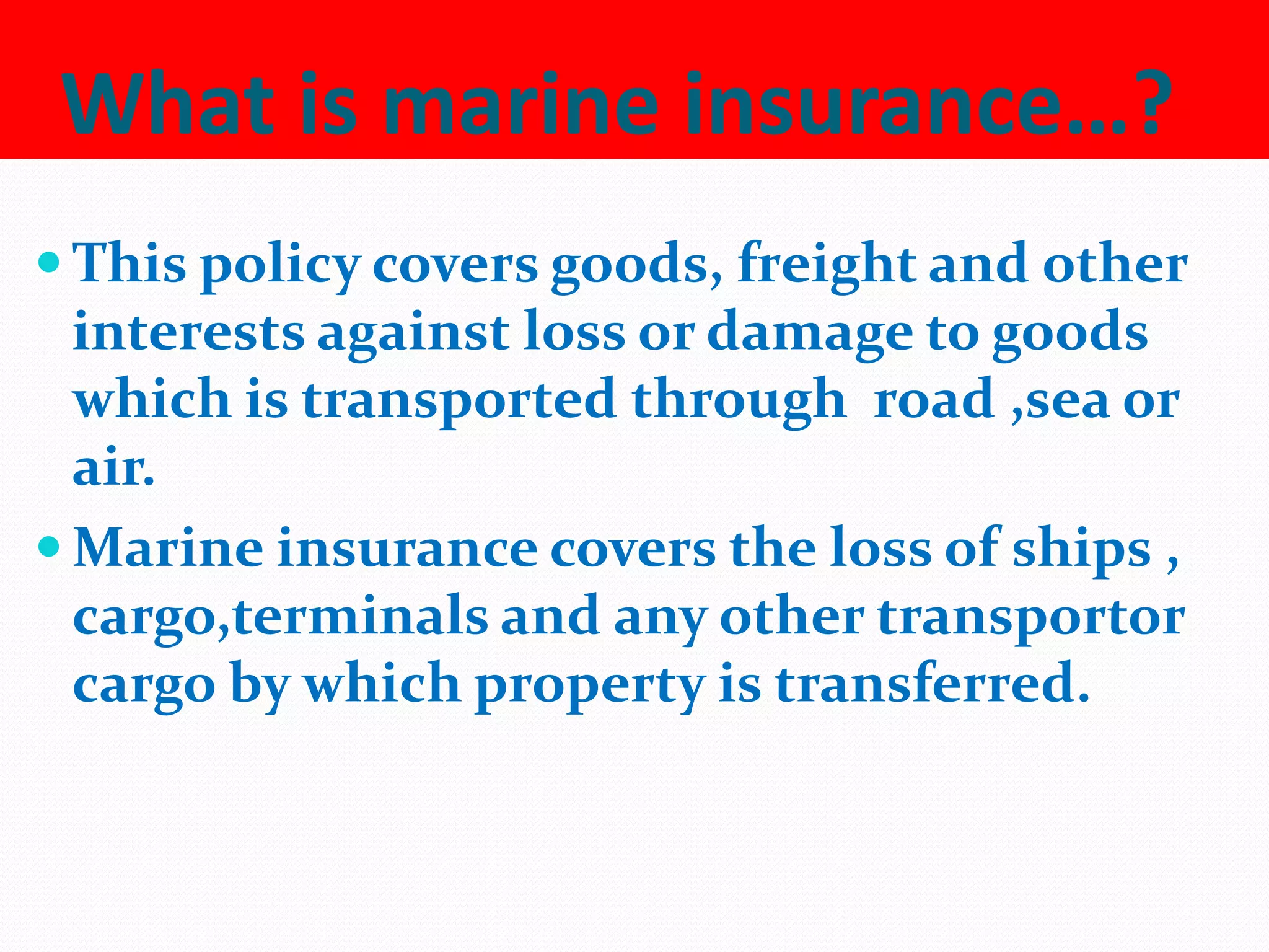 Introduction about insurance | PPTX